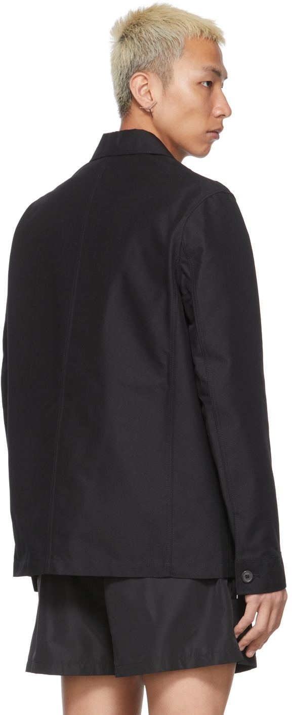 Y/Project Black Crinkled Blazer Y/Project