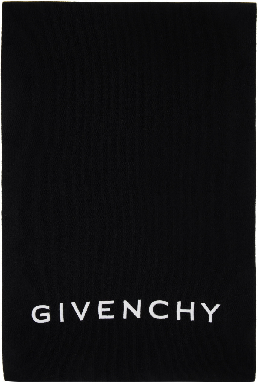 Givenchy Black 4G Scarf Givenchy