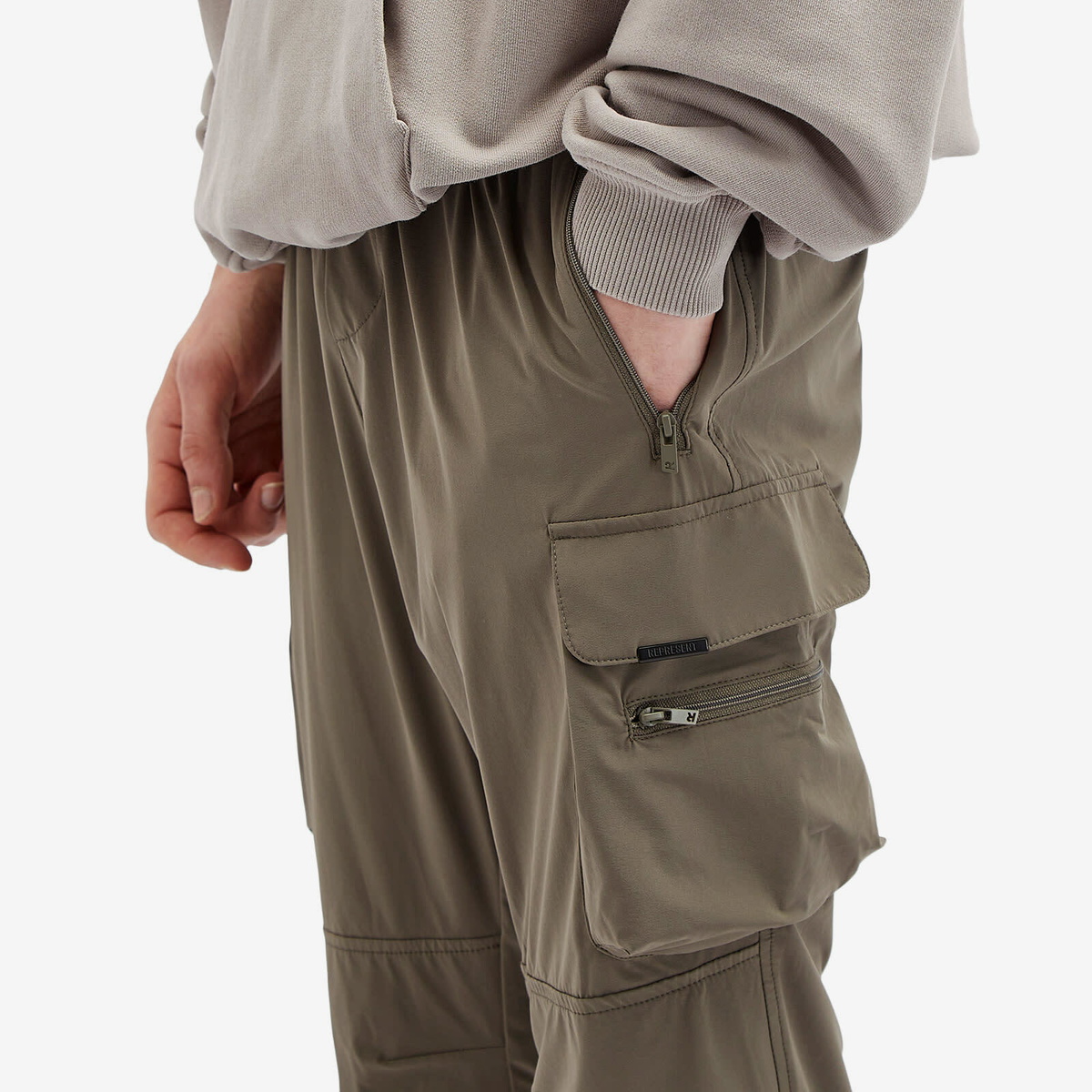 Represent Men's 247 Pant in Olive Represent