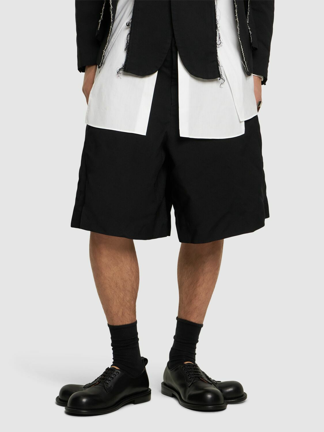 COMME DES GARÇONS HOMME PLUS Double Derby Lace-up Shoes Comme des ...
