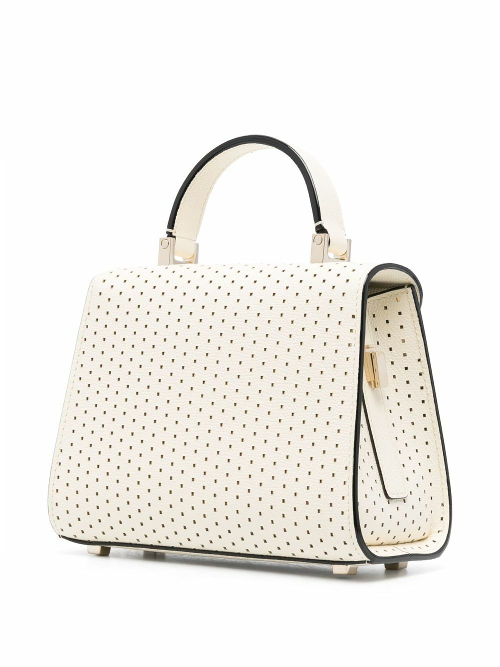 VALEXTRA - Iside Micro Laminated Leather Handbag Valextra