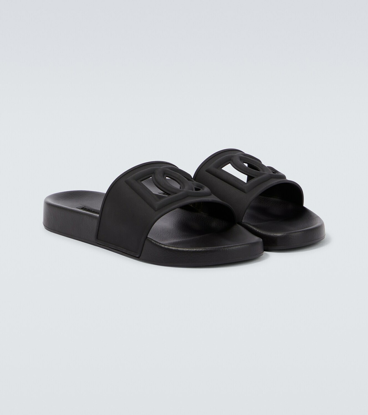 Dolce&Gabbana - Logo rubber slides Dolce & Gabbana