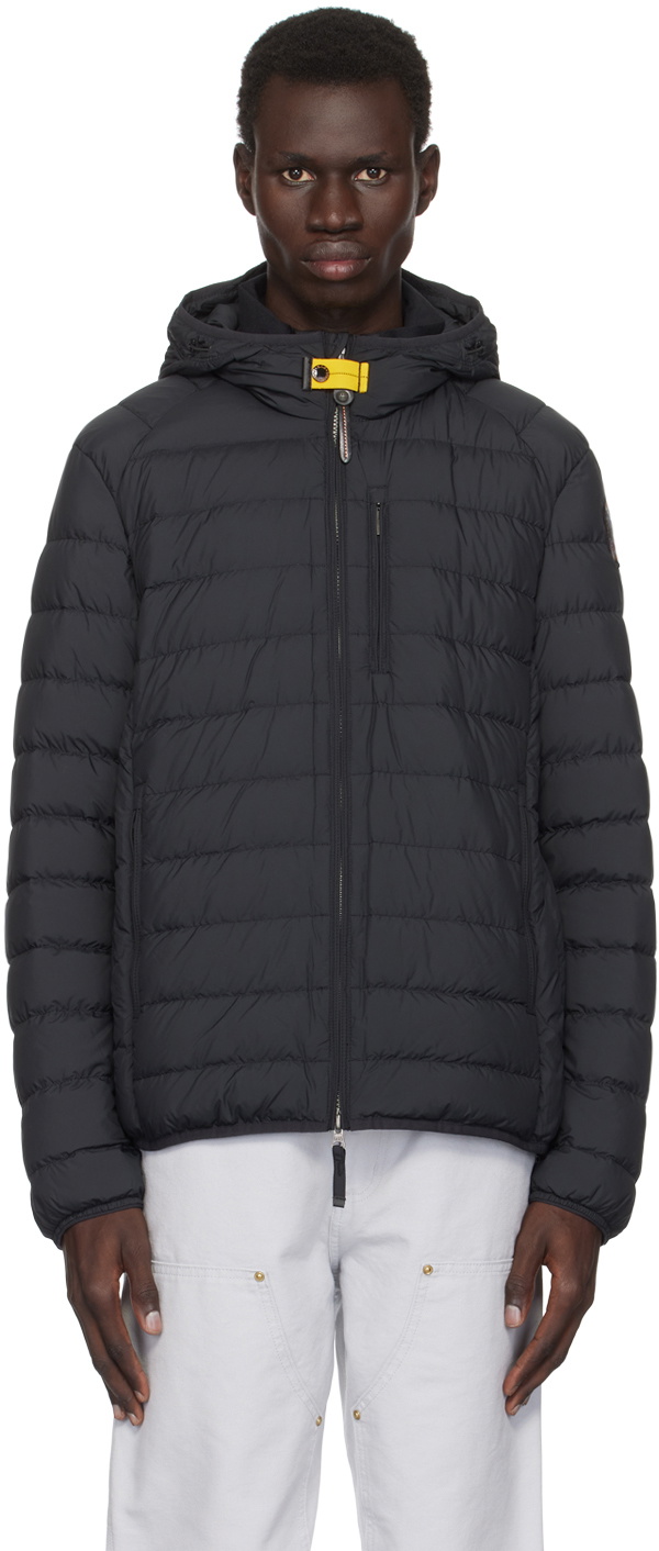 Parajumpers Black Last Minute Down Jacket Parajumpers