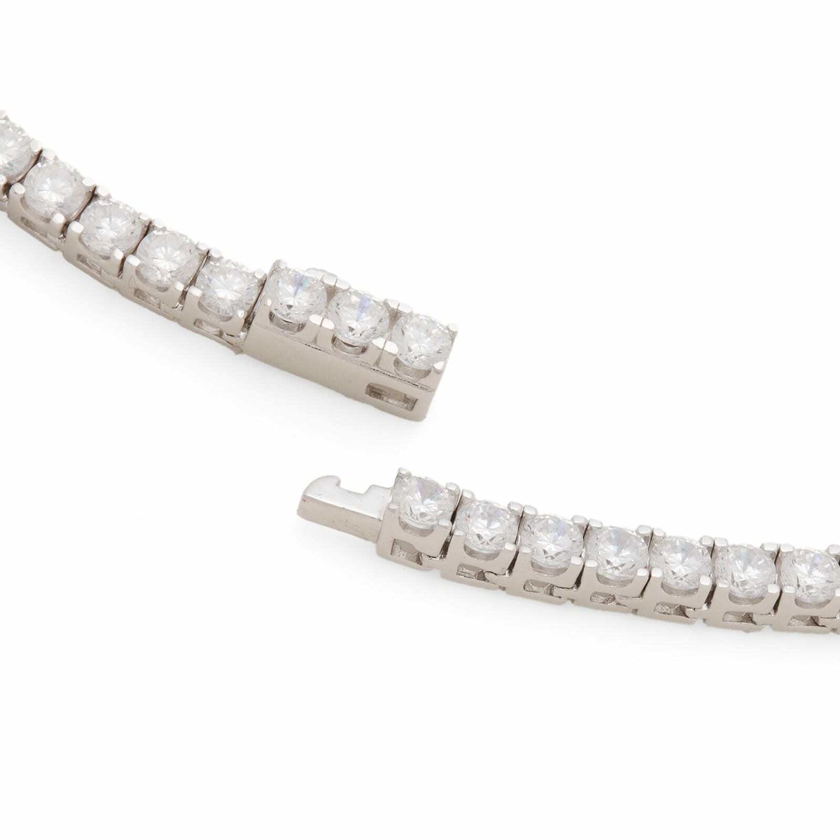 Hatton Labs Men's Classic Tennis Chain in Silver Hatton Labs