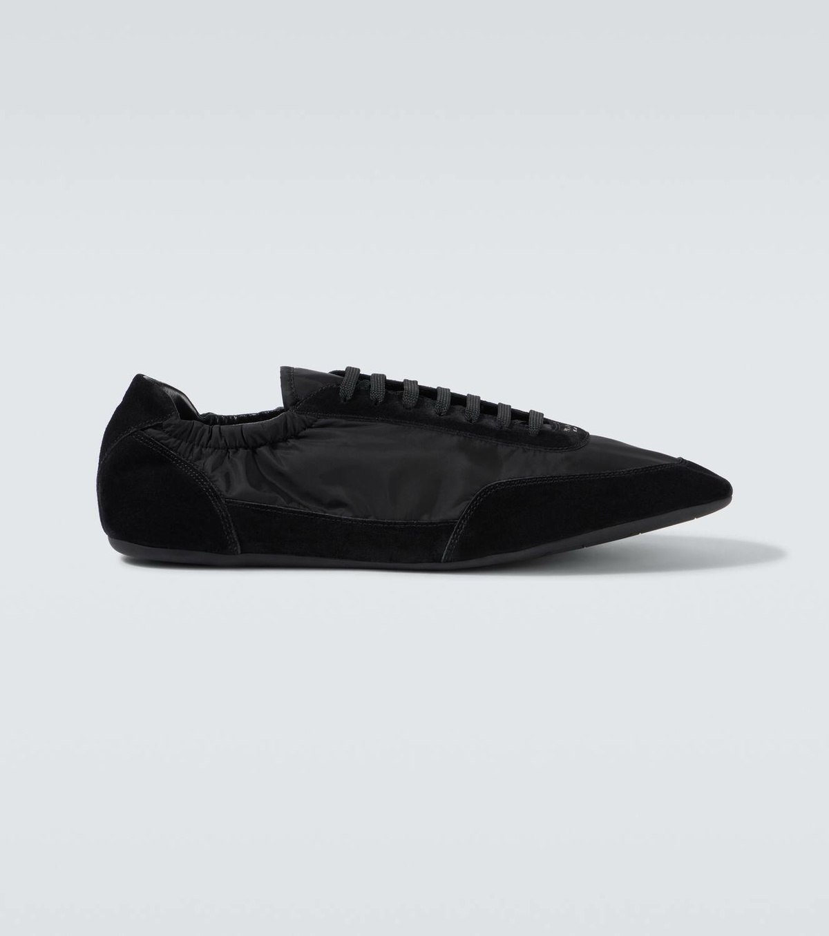 Prada Collapse Re-Nylon suede-trimmed sneakers Prada