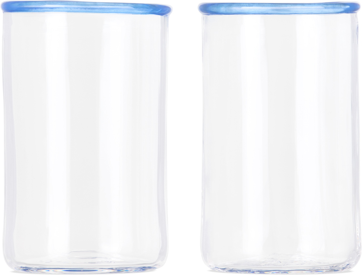 Akua Objects Blue Small Peter Glass Set Akua Objects