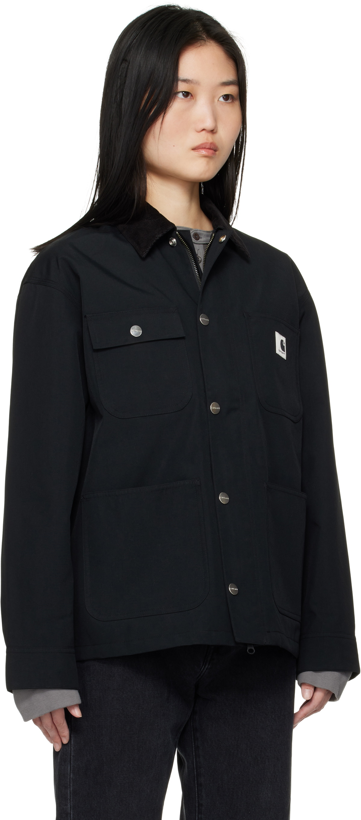 Carhartt Work In Progress Black Clapton Jacket Carhartt WIP