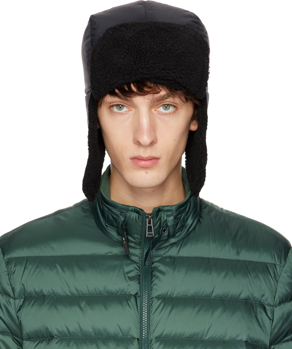 TAION Reversible Black Down Mountain Cap Taion Extra