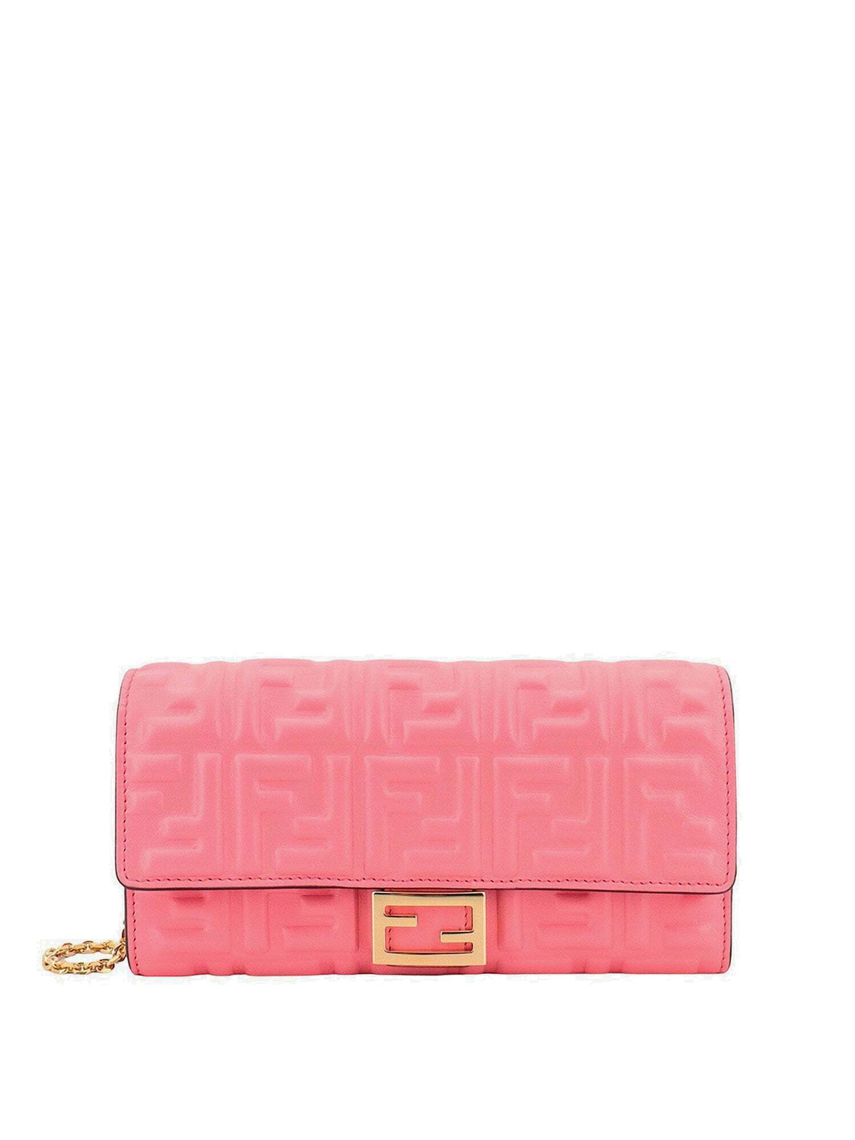 Fendi Wallet Pink Womens Fendi