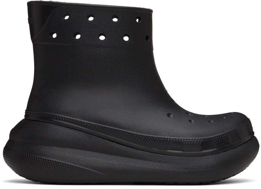 Crocs Black Crush Boots Crocs