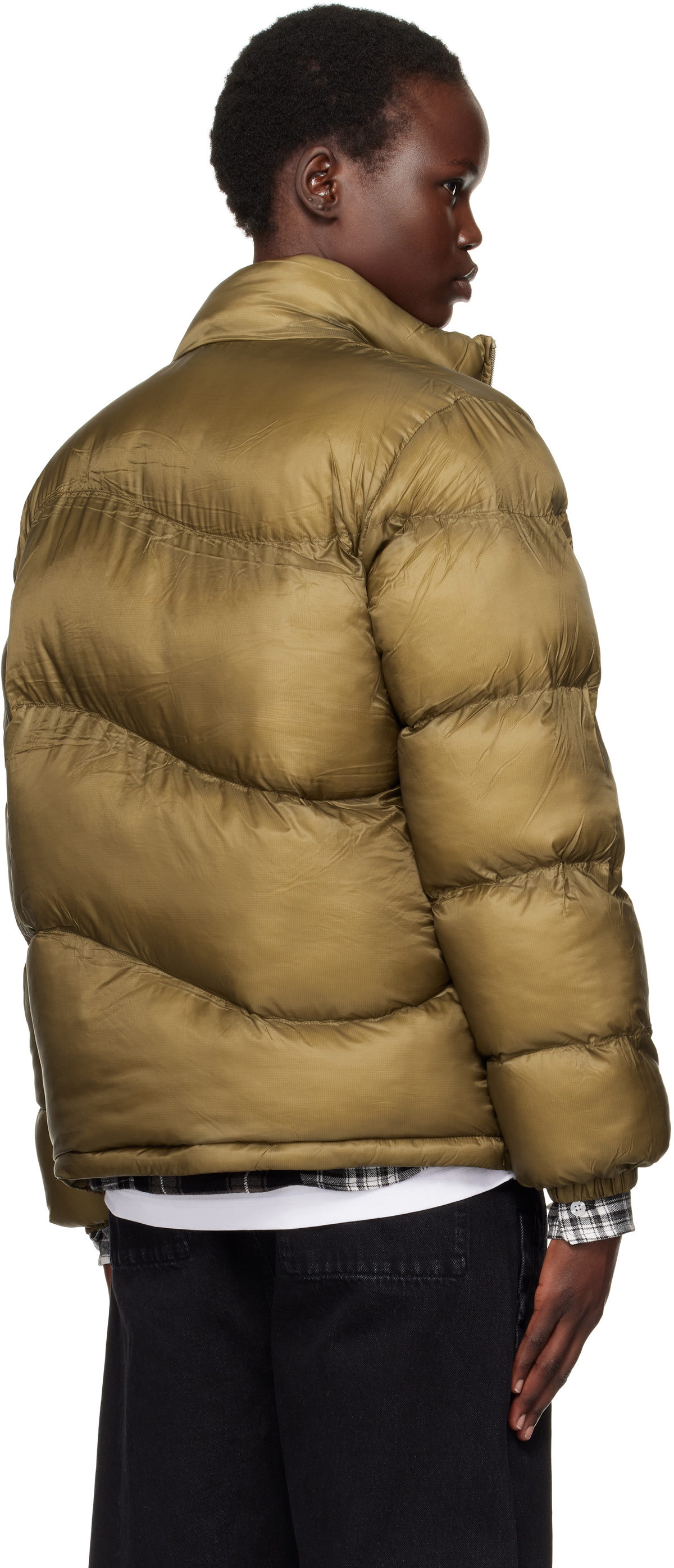 Dime Gold Classic Ripstop Puffer Jacket Dime