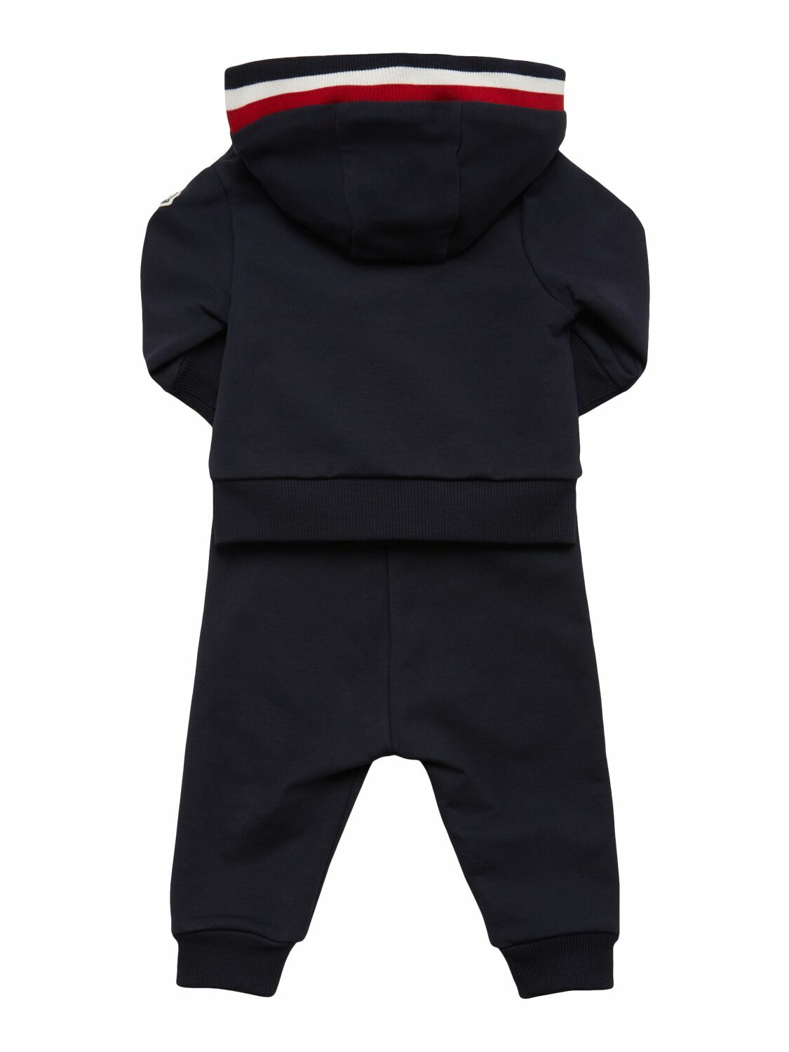 MONCLER Tricolor-trimmed Cotton Set Moncler