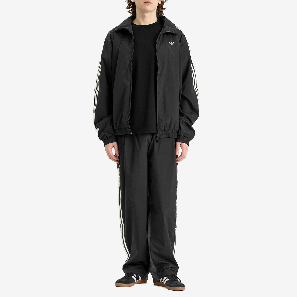 Adidas Men's Originals R3CD Track Top in Black adidas