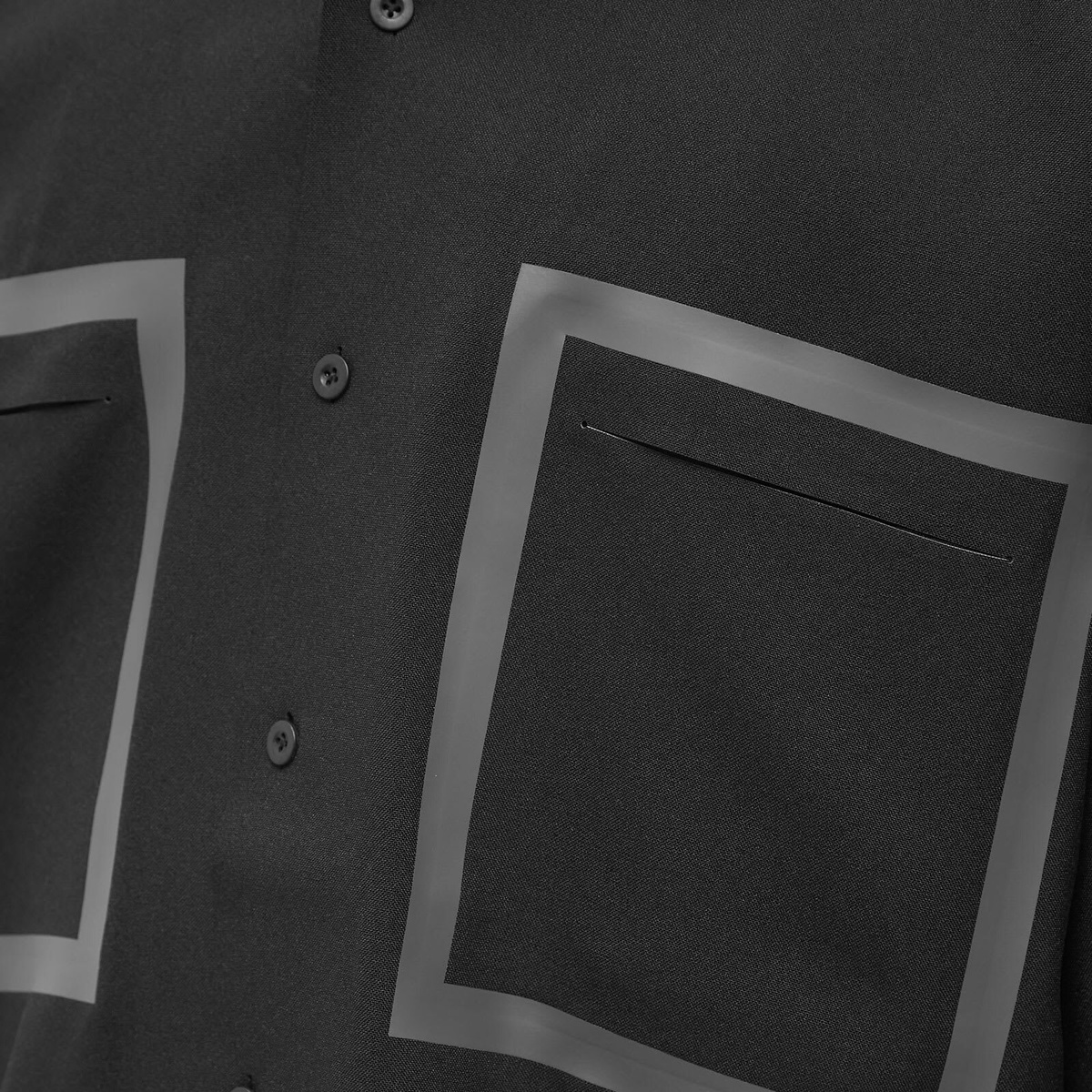 F/CE. Men's TECH TORO OPEN SHIRT in Black F/CE.