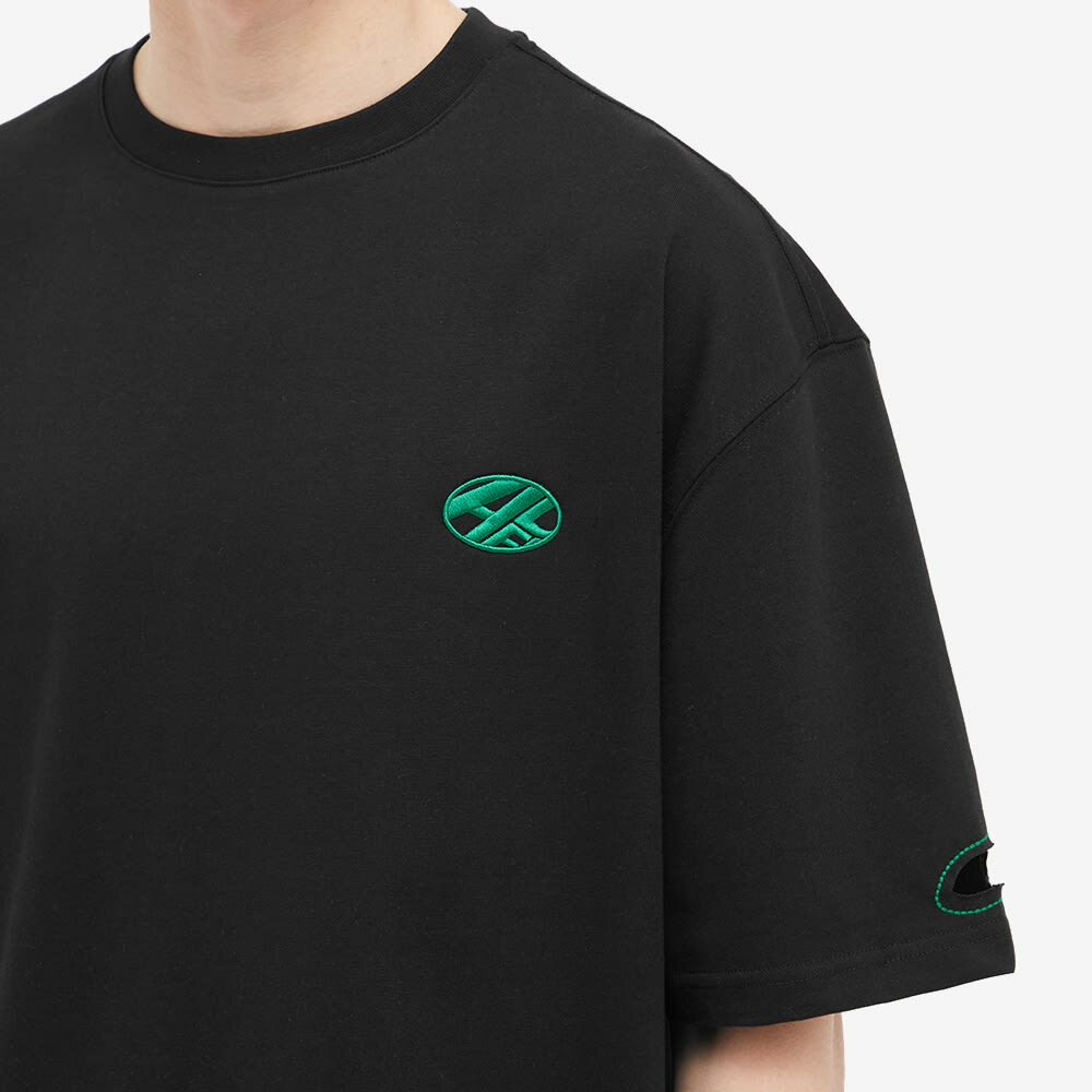 ADER Error Men's Small Distort Logo T-Shirt in Black ADER error
