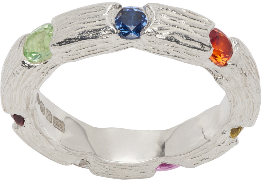 Bleue Burnham Silver Node Ring Bleue Burnham