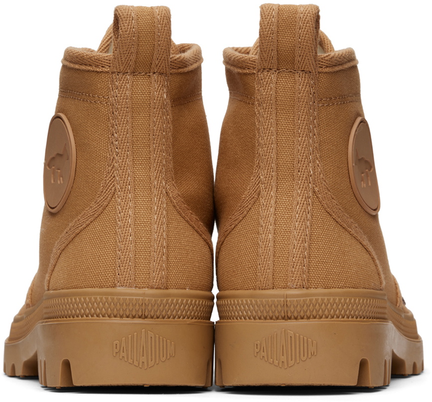 Maison Kitsuné Tan Palladium Edition Pallabrousse Sneakers Maison Kitsune