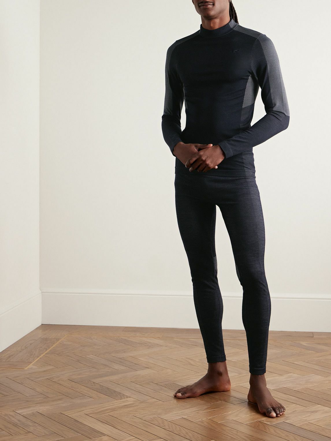 Kjus - Freelite Knitted Base Layer - Blue Kjus