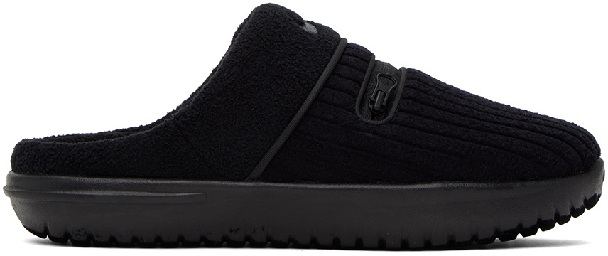 Nike Black Burrow Slippers Nike