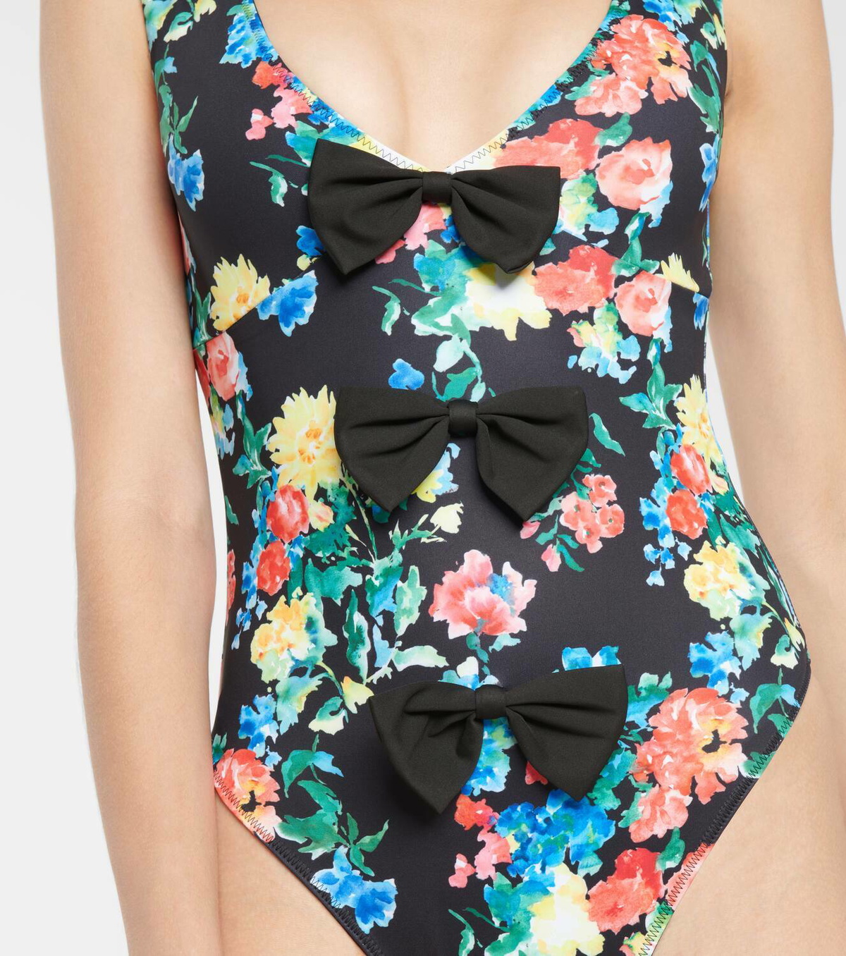 Caroline Constas Gale floral swimsuit Caroline Constas