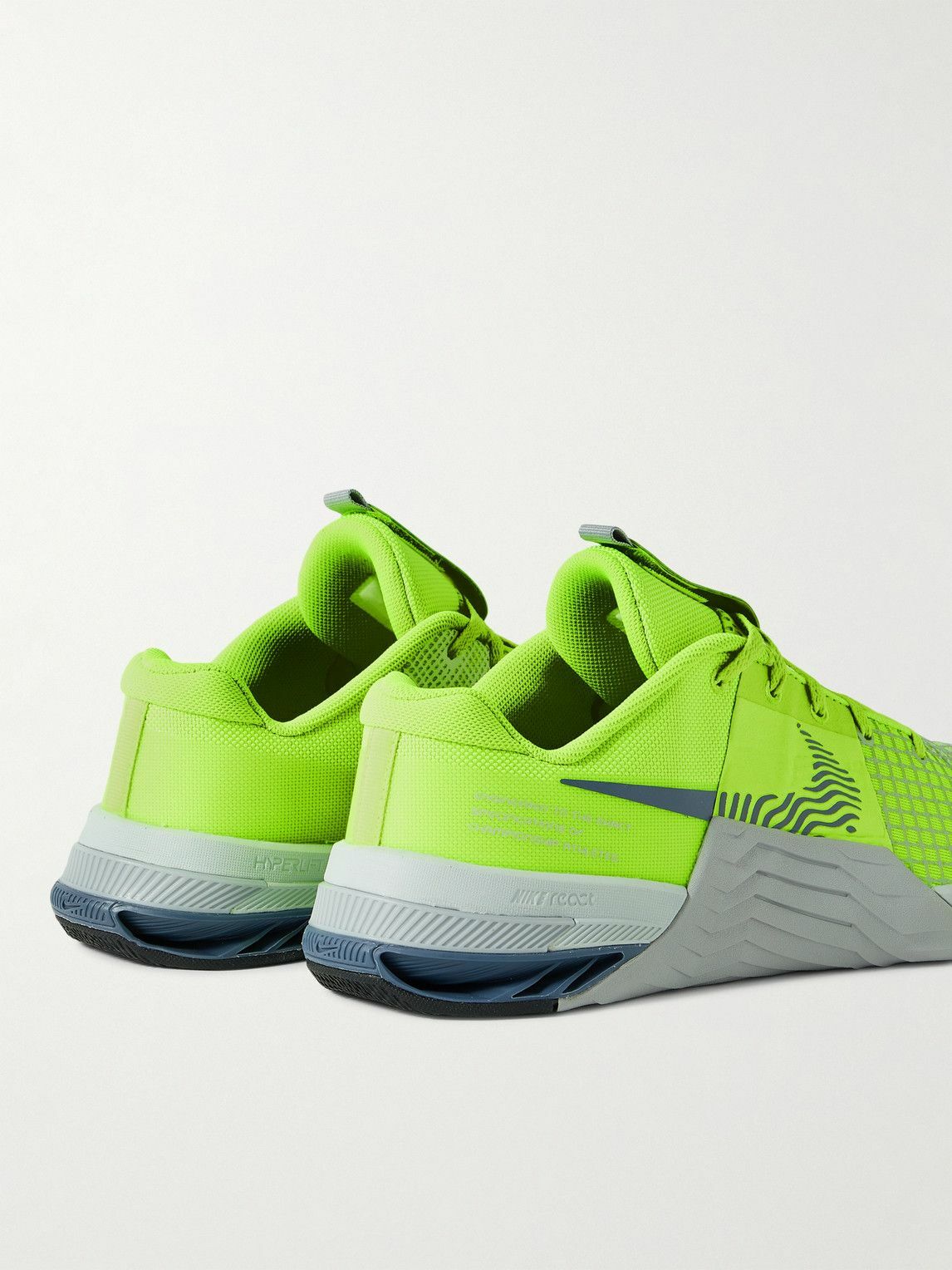 Nike Training - Metcon 8 Rubber-Trimmed Mesh Training Sneakers - Green ...