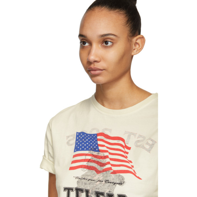 Telfar Beige Simple Tour T-Shirt Telfar