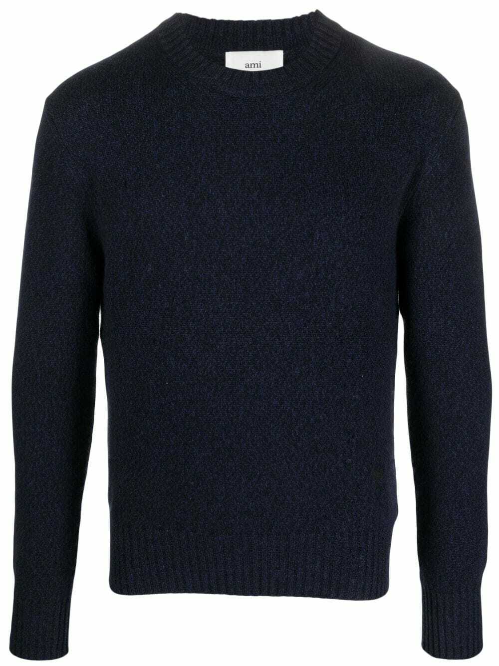 AMI PARIS - Ami De Coeur Cashmere Sweater AMI AMI PARIS - Ami De Coeur Cashmere Sweater AMI