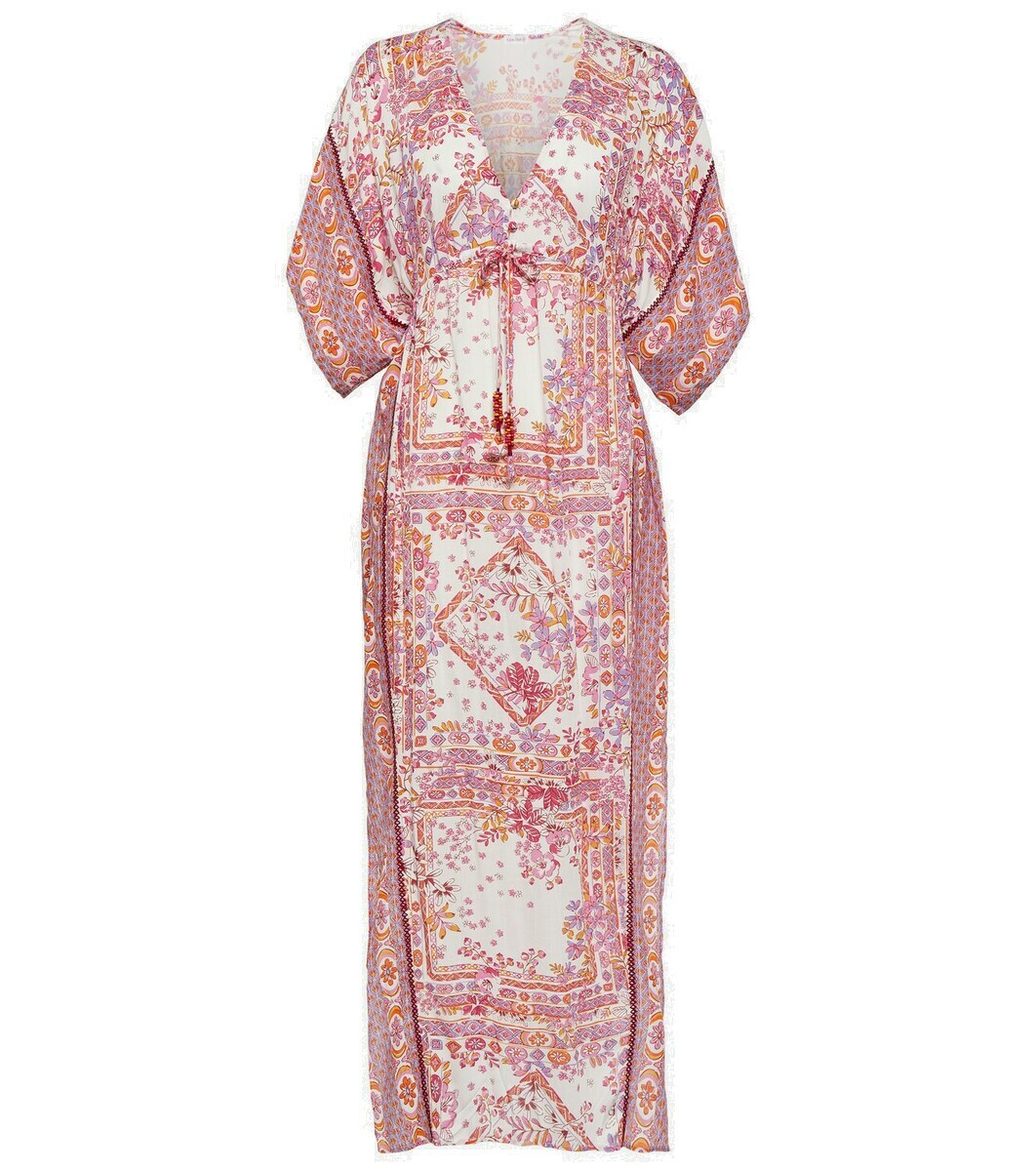 Poupette St Barth Amaya printed kaftan Poupette St Barth