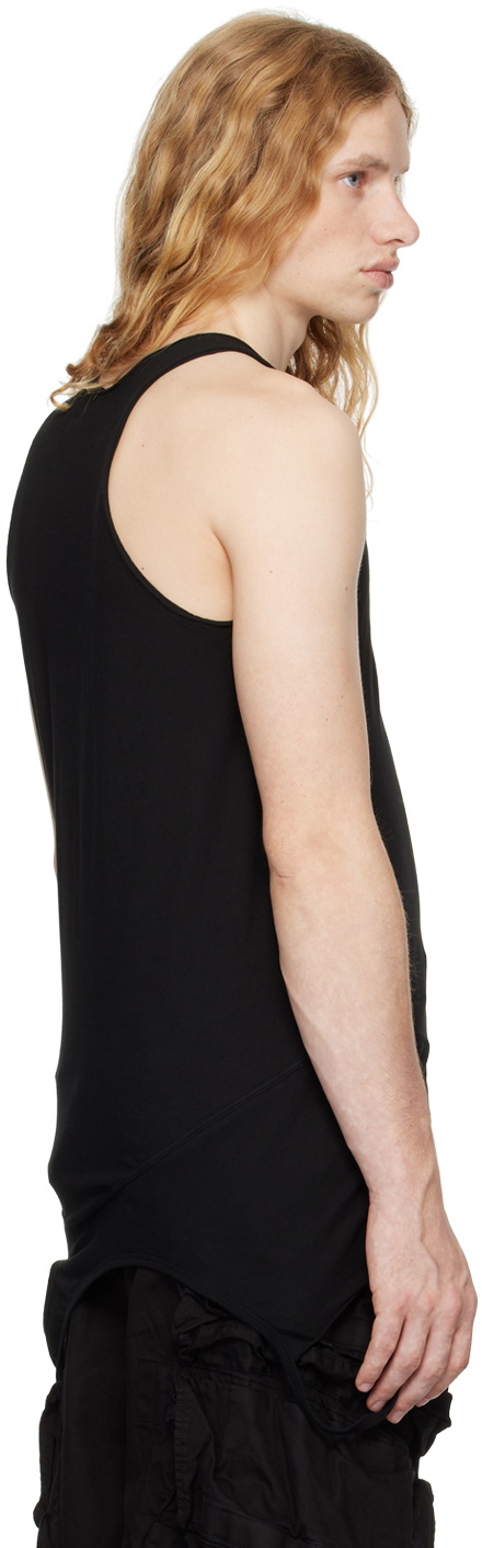 Julius Black Loop Membrane Tank Top Julius