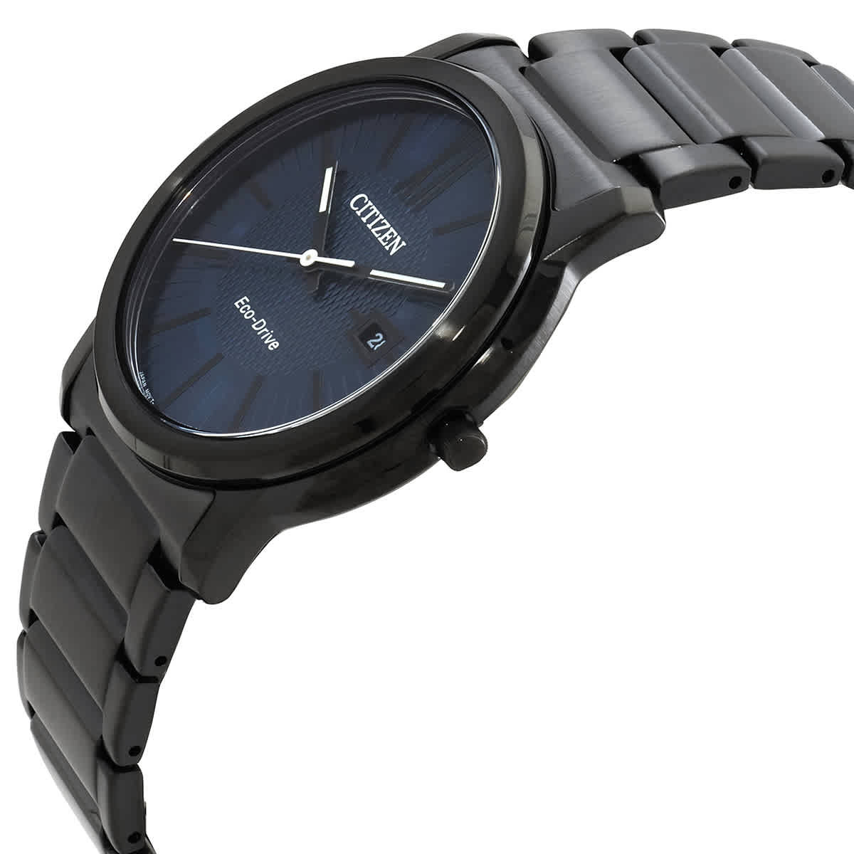 Citizen Eco-Drive Blue Dial Mens Watch AW1217-83L Citizen