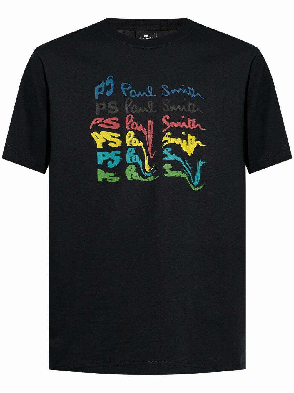 PS PAUL SMITH - Logo Cotton T-shirt PS by Paul Smith
