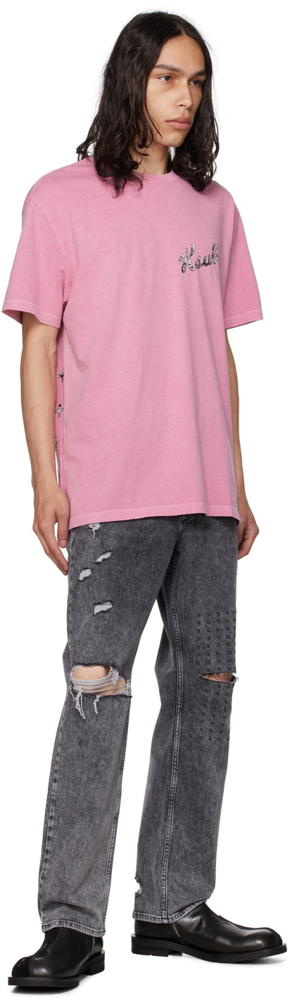 Ksubi Pink Autograph Biggie T-Shirt Ksubi