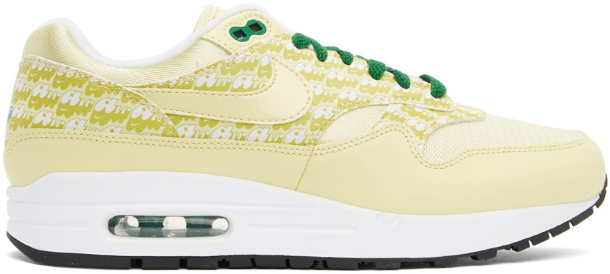 Nike Yellow Air Max 1 Premium Sneakers Nike