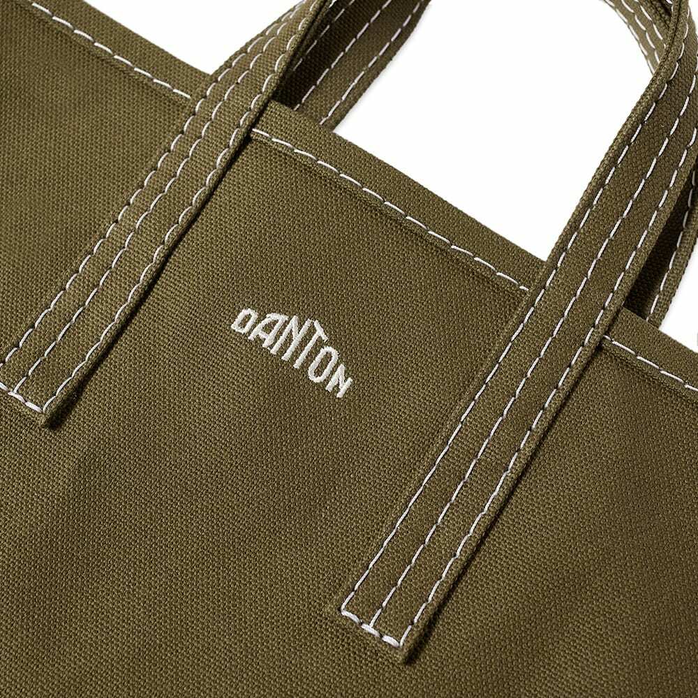 Danton Men's Canvas Tote Bag in Army Danton