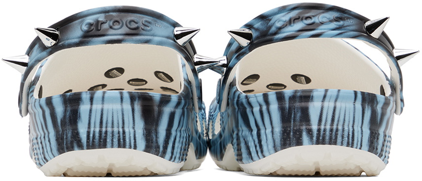 Crocs Blue & Black Rebel Rebel Clogs Crocs