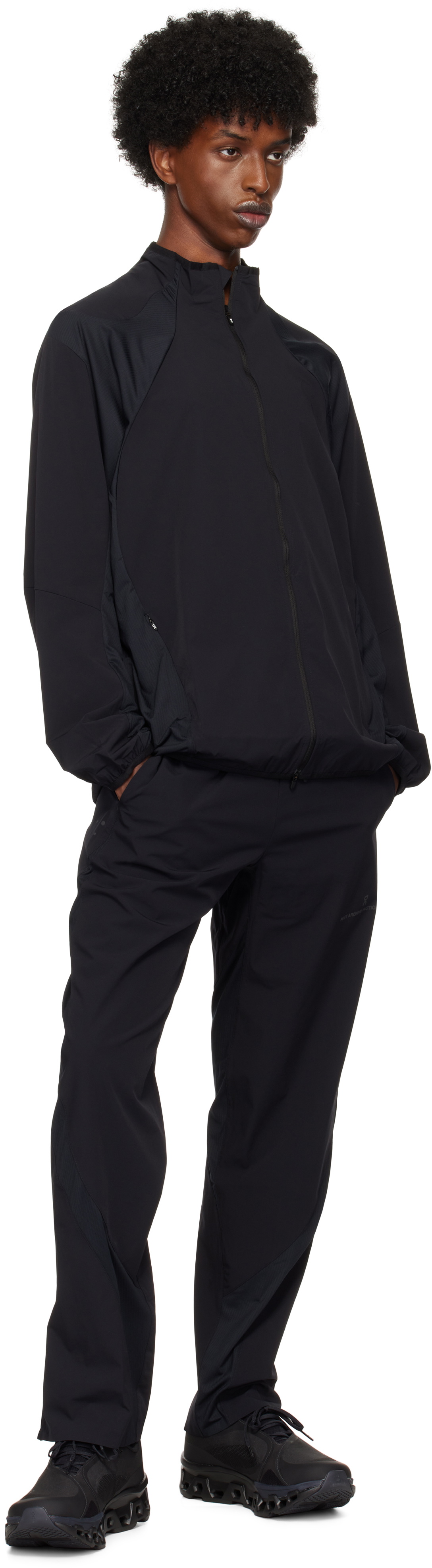 POST ARCHIVE FACTION (PAF) Black On Edition Breaker Jacket Post Archive ...