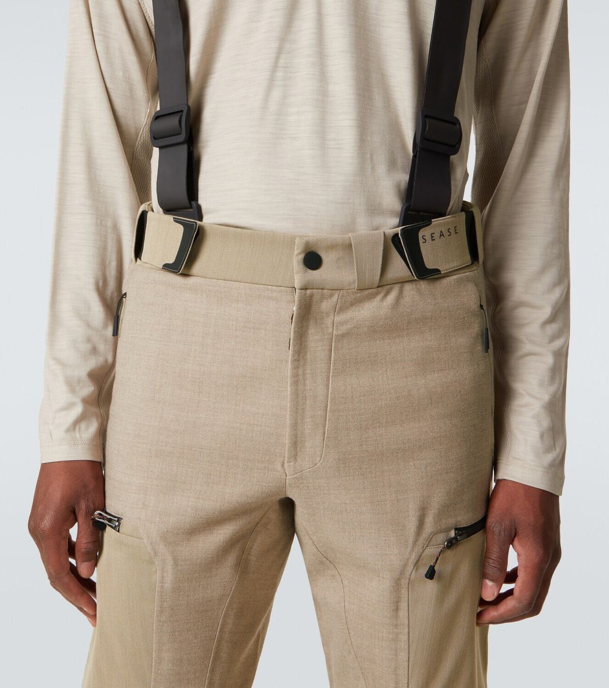 Sease Trace 2.0 wool-blend ski salopettes Sease