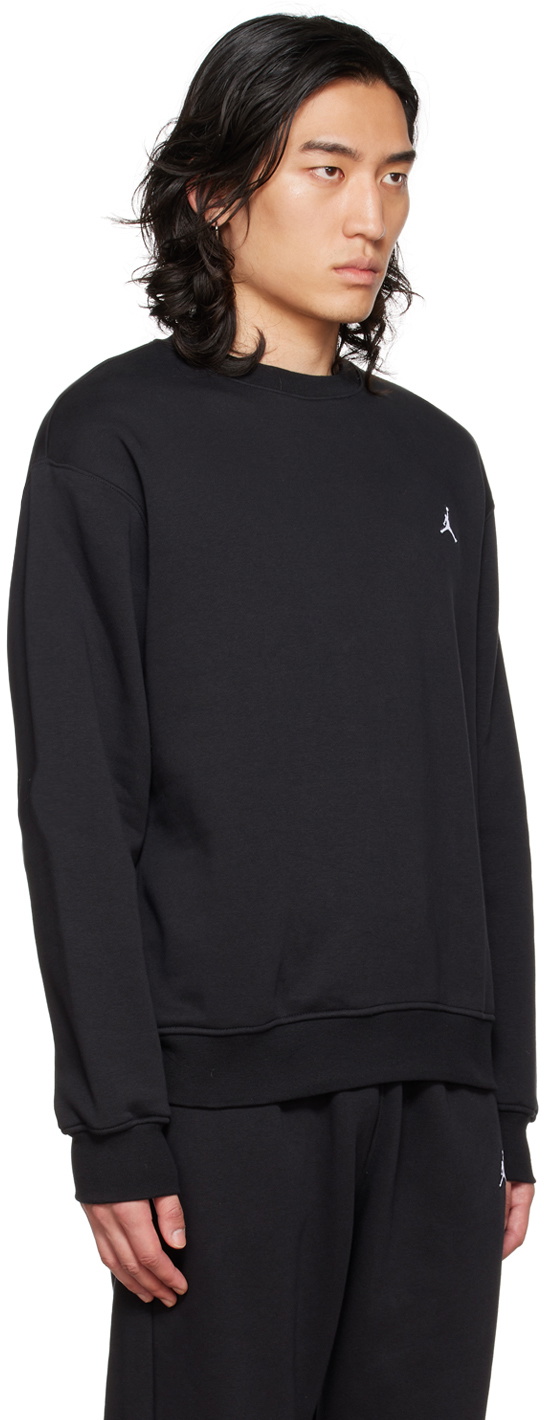 Nike Jordan Black Crewneck Sweatshirt Nike Jordan Brand