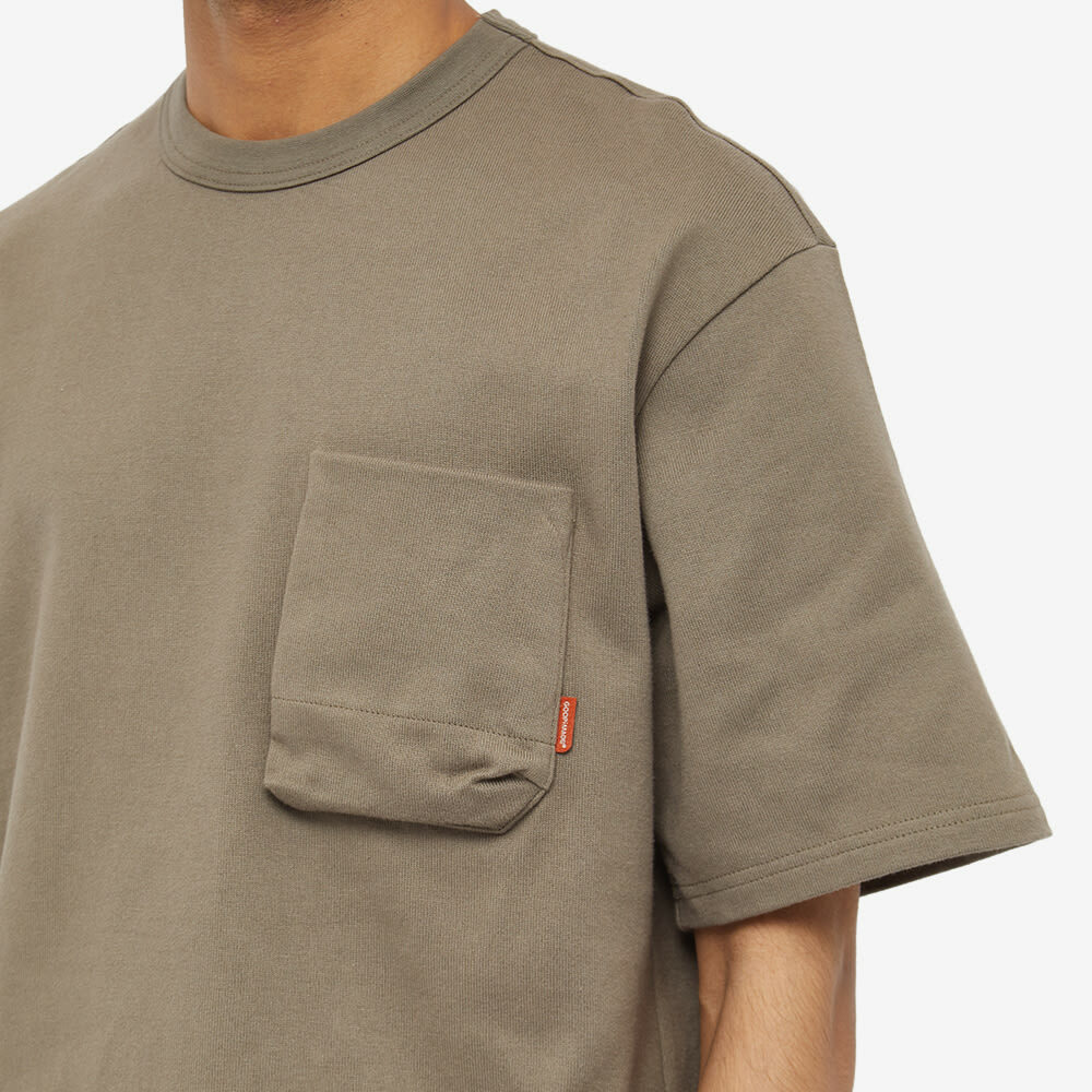 GOOPiMADE Men's Archetype-01 3D Pocket T-Shirt in Mud GOOPiMADE