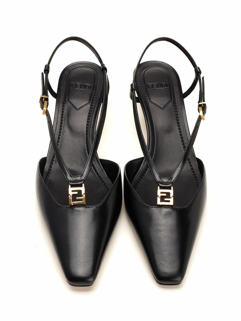 Fendi ffold Slingback Fendi