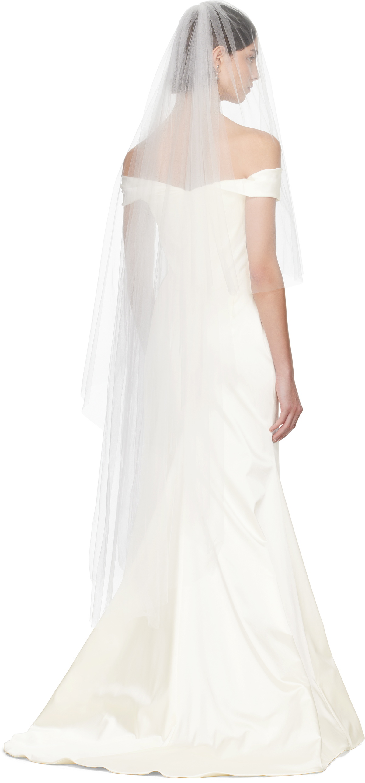 Vivienne Westwood SSENSE Bridal Capsule Classic Ballerina Veil Vivienne ...
