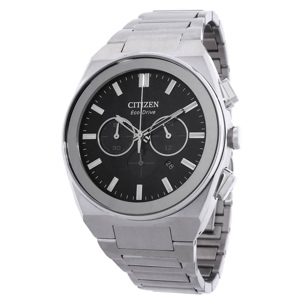 Citizen Axiom SC Chronograph Black Dial Mens Watch CA4580-50E Citizen