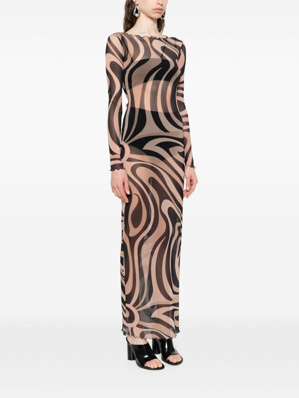 PUCCI Printed Maxi Dress Emilio Pucci