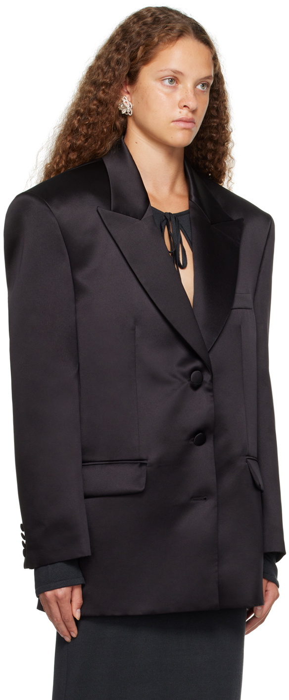 Magda Butrym Black Oversized Blazer Magda Butrym
