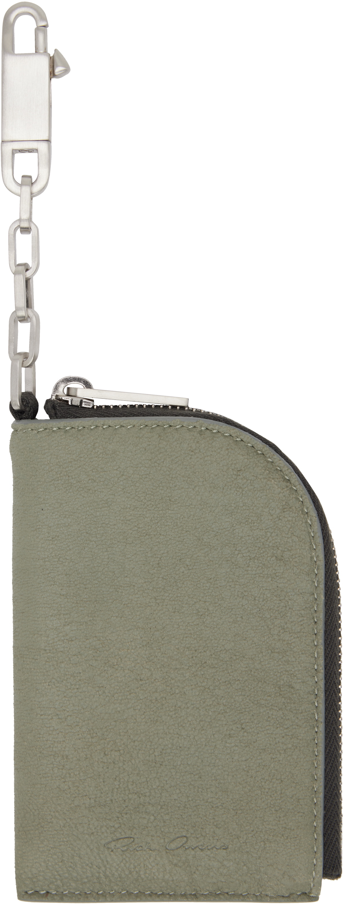 Rick Owens Green Hollywood Hook Wallet Rick Owens