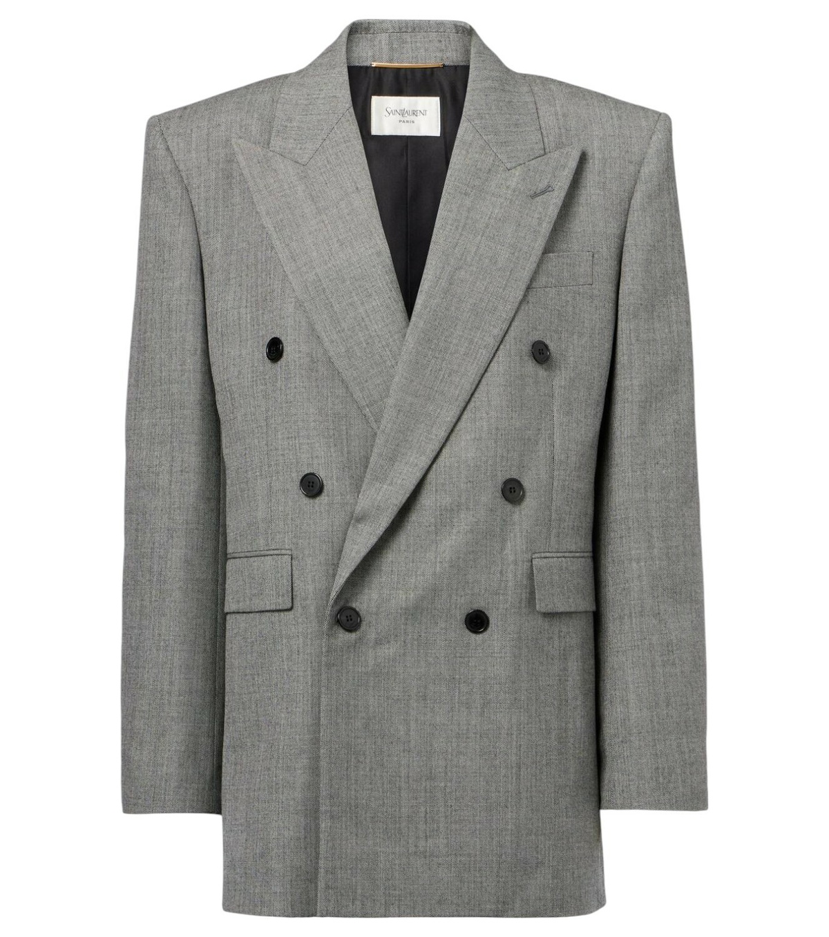 Saint Laurent Off-White Tweed Jacket Saint Laurent Saint Laurent Off-White Tweed Jacket Saint Laurent