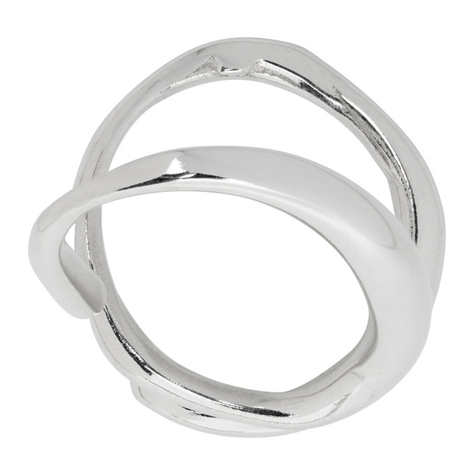 Faris Silver Coil Ring Faris