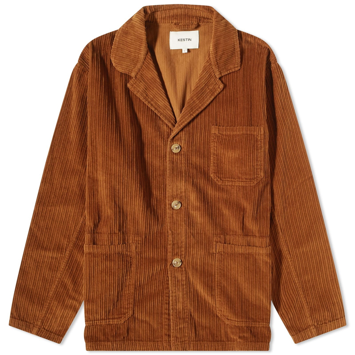 Kestin Men's Port Jacket in Tobacco Corduroy Kestin Hare