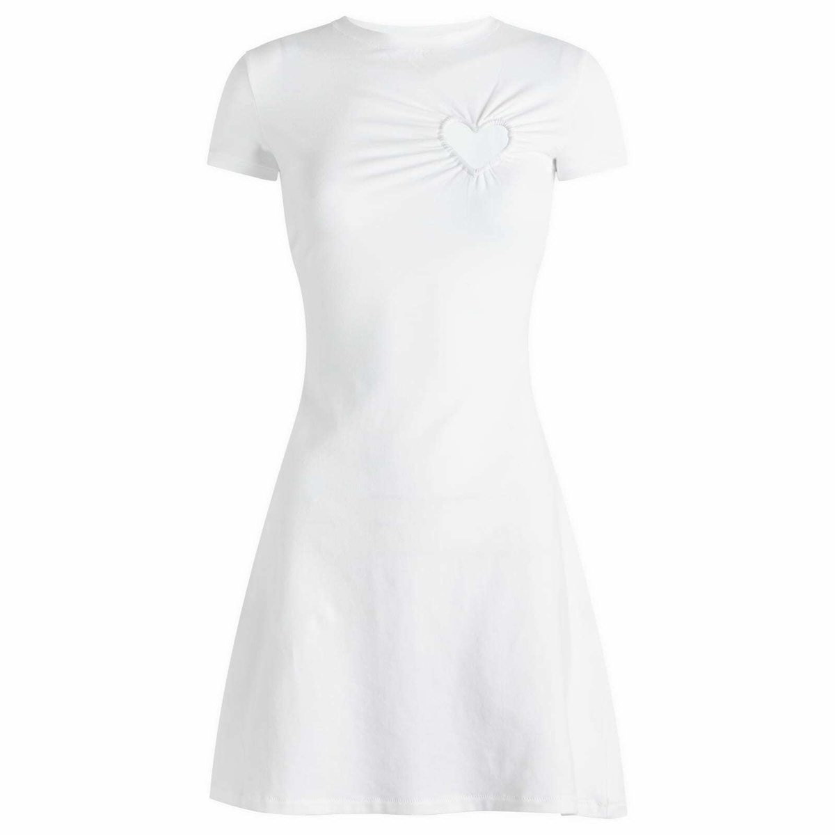SKIMS Women's Heart Dress in Snow SKIMS