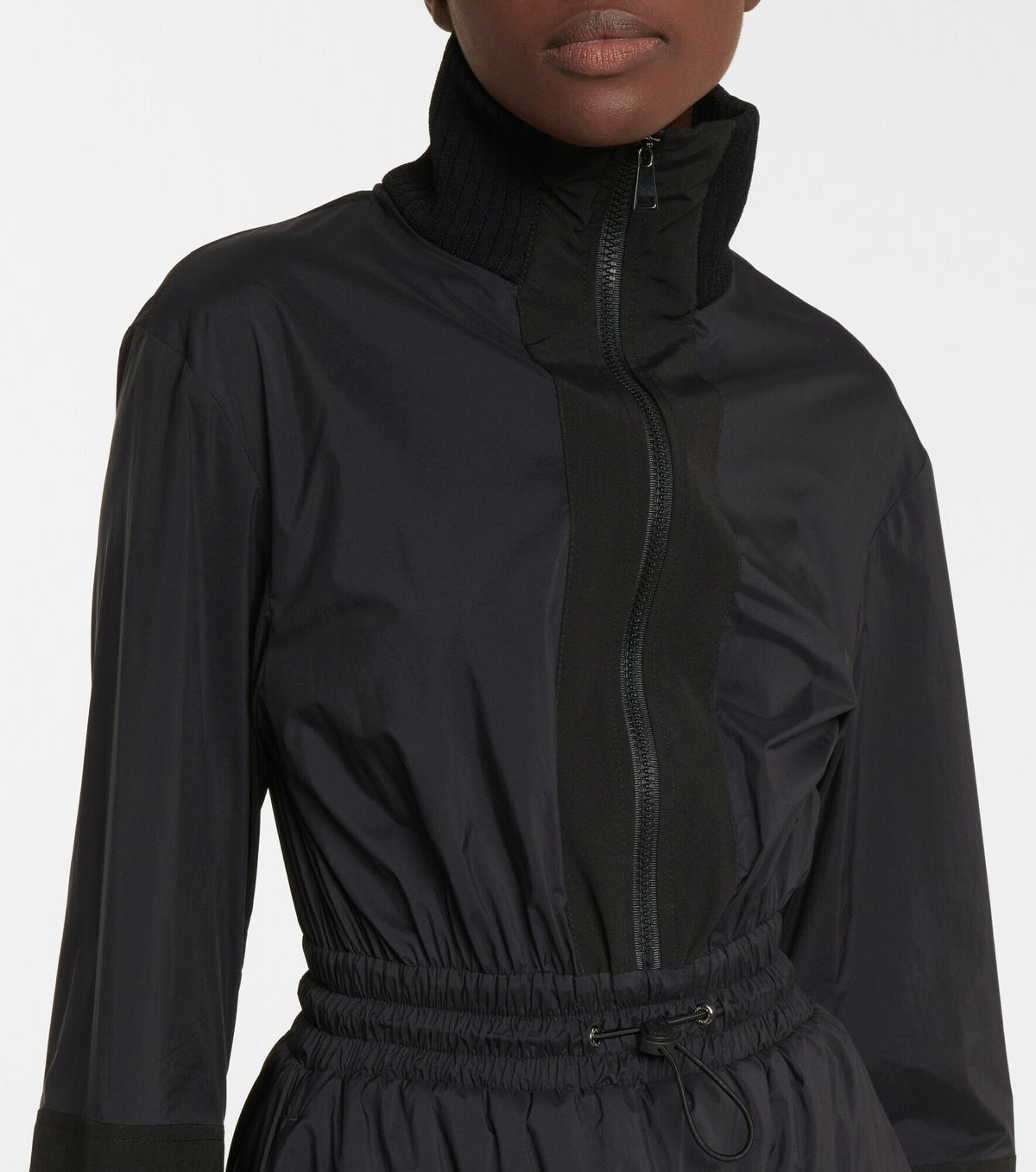 Moncler - High-neck nylon dress Moncler
